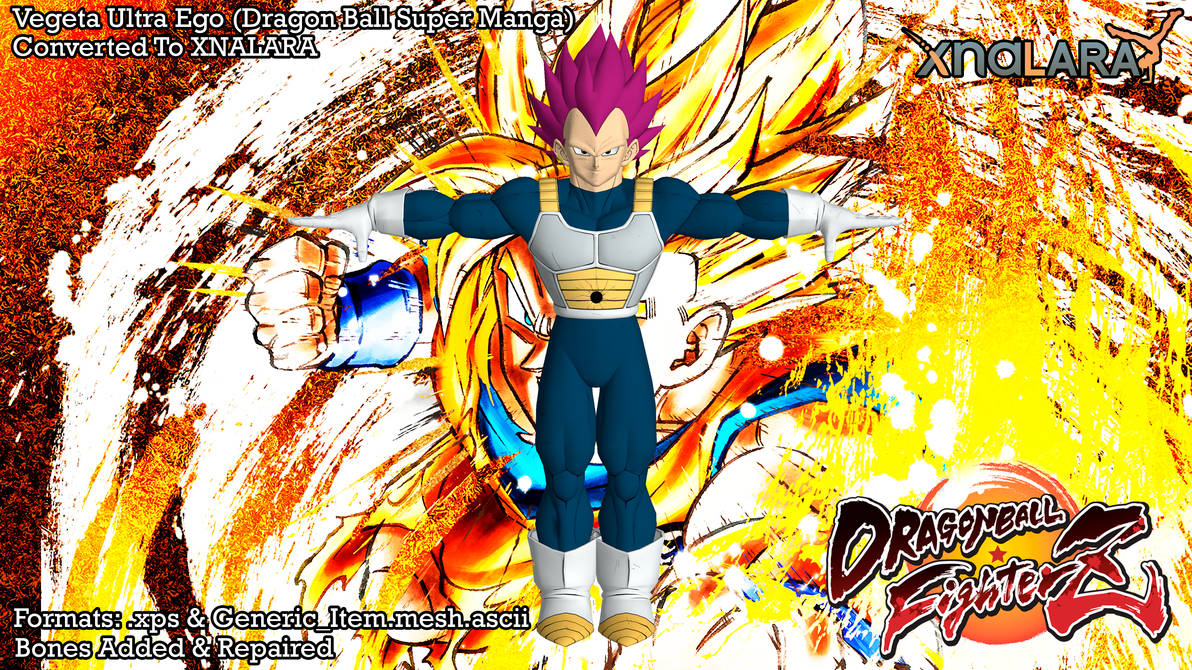 DBFZ - Vegeta Ultra Ego (Mod) (XPS) by HiGuys920 on DeviantArt
