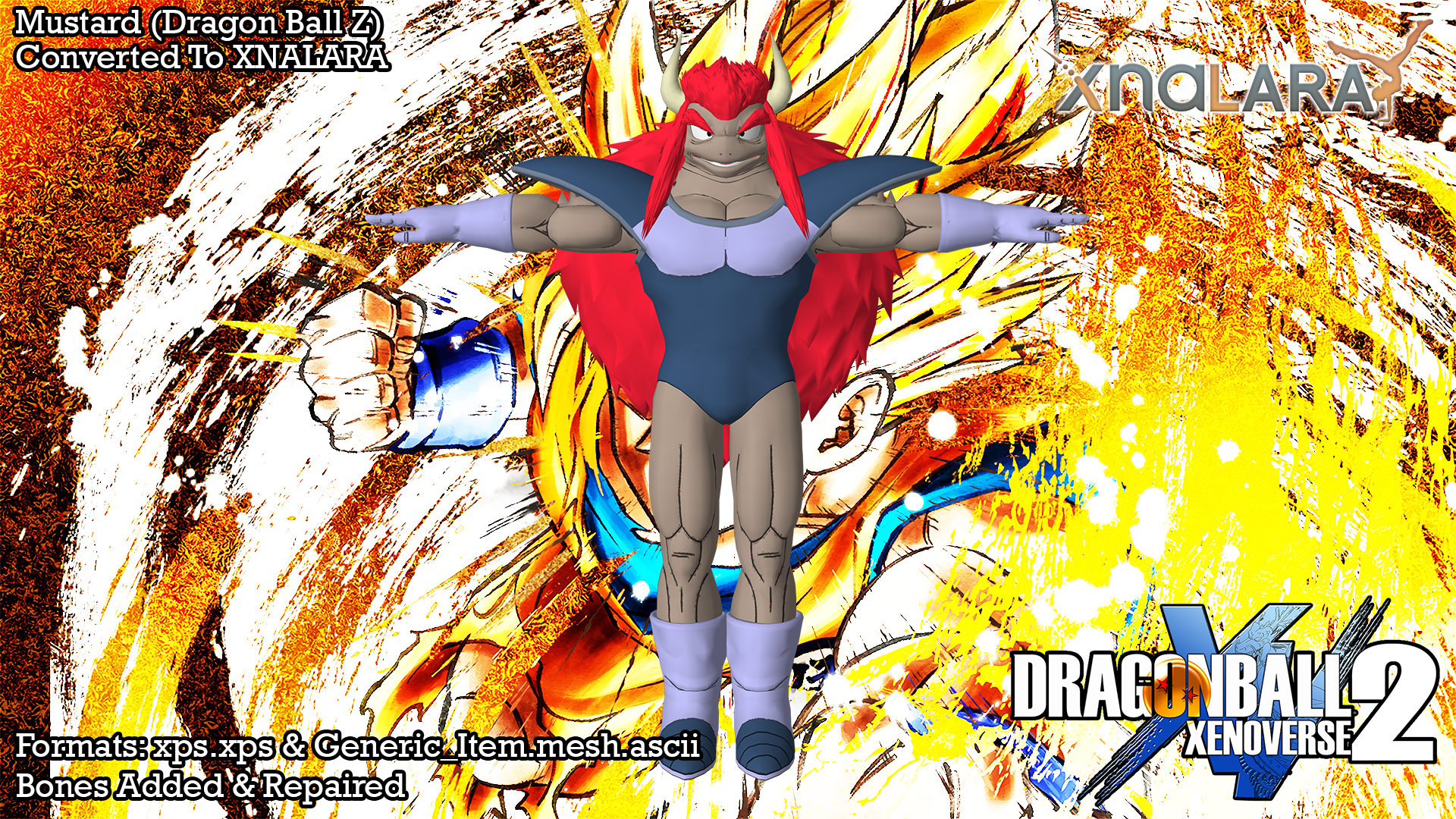 DBXV2 - Mustard (DBZ) XPS by HiGuys920 on DeviantArt