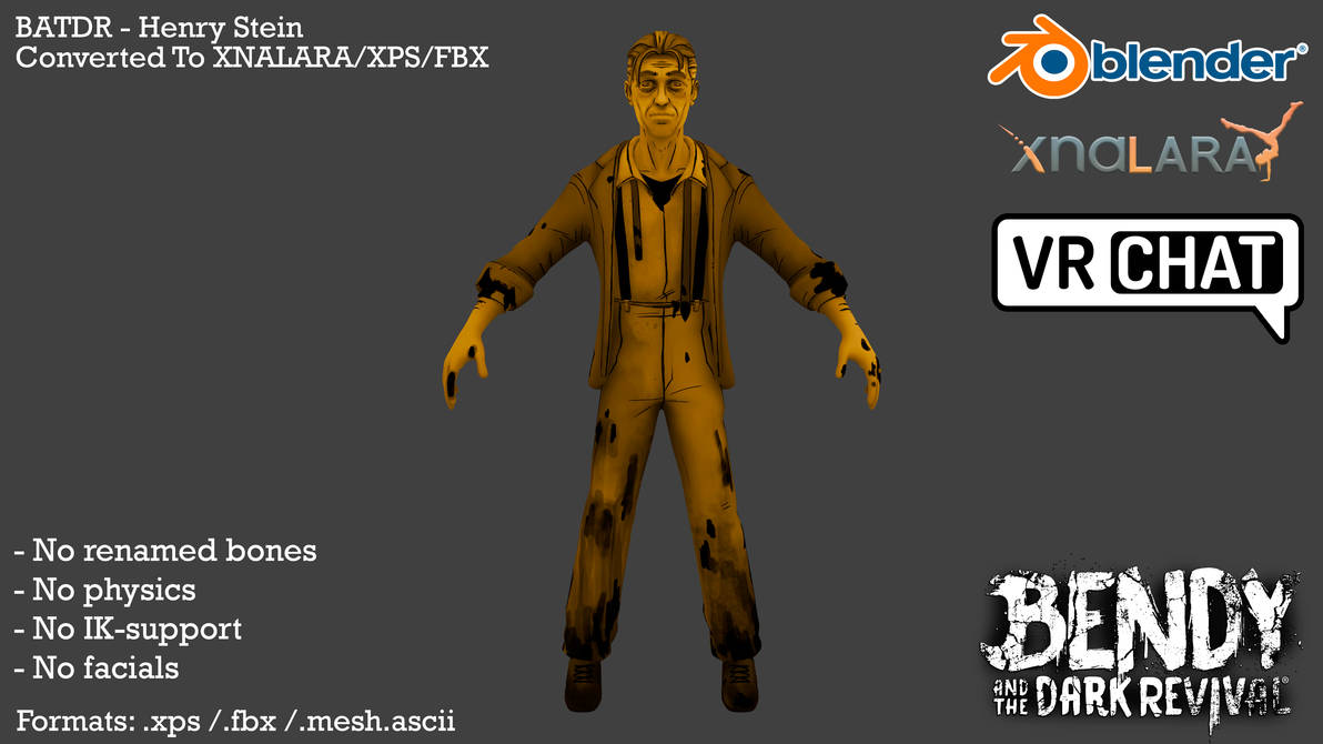 Batim Batdr Henry Stein Xpsfbx By Higuys920 On Deviantart
