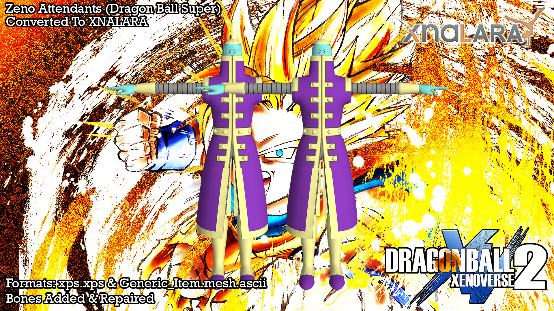 DBXV2 - Zeno Attendants (DBS) (XPS) by HiGuys920 on DeviantArt