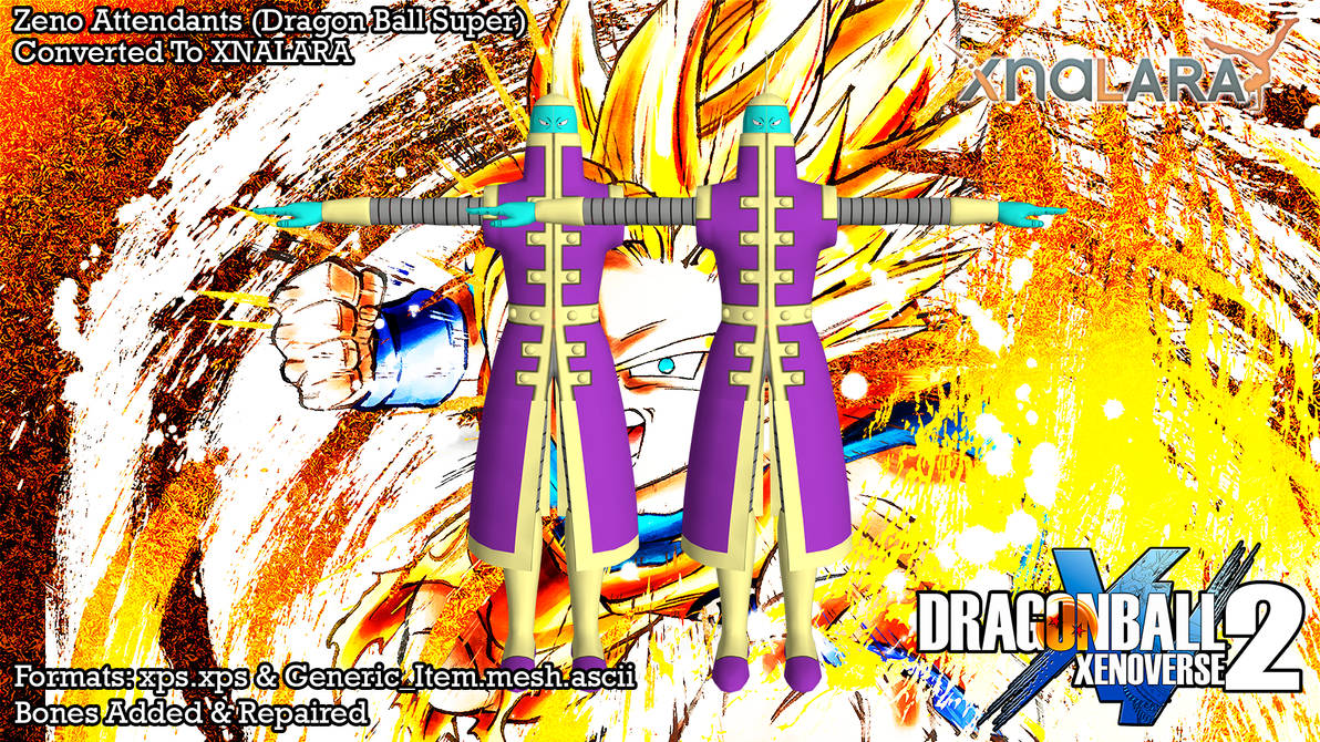 DBXV2 - Zeno Attendants (DBS) (XPS) by HiGuys920 on DeviantArt