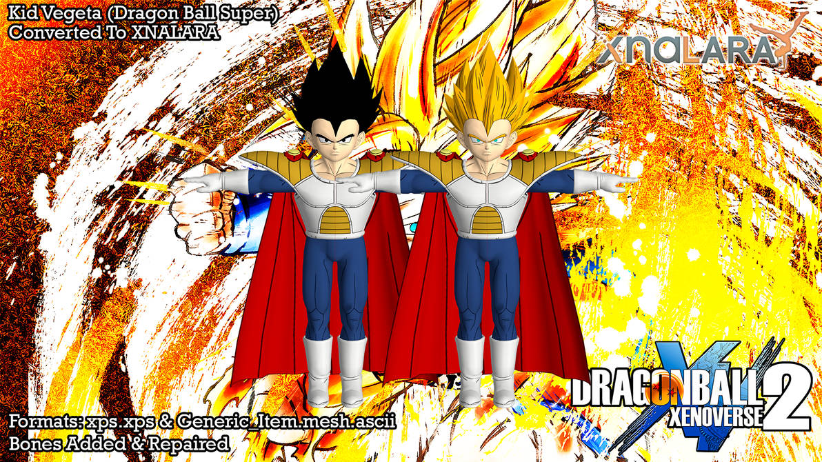 DBXV2 - Kid Vegeta (DBS) XPS by HiGuys920 on DeviantArt