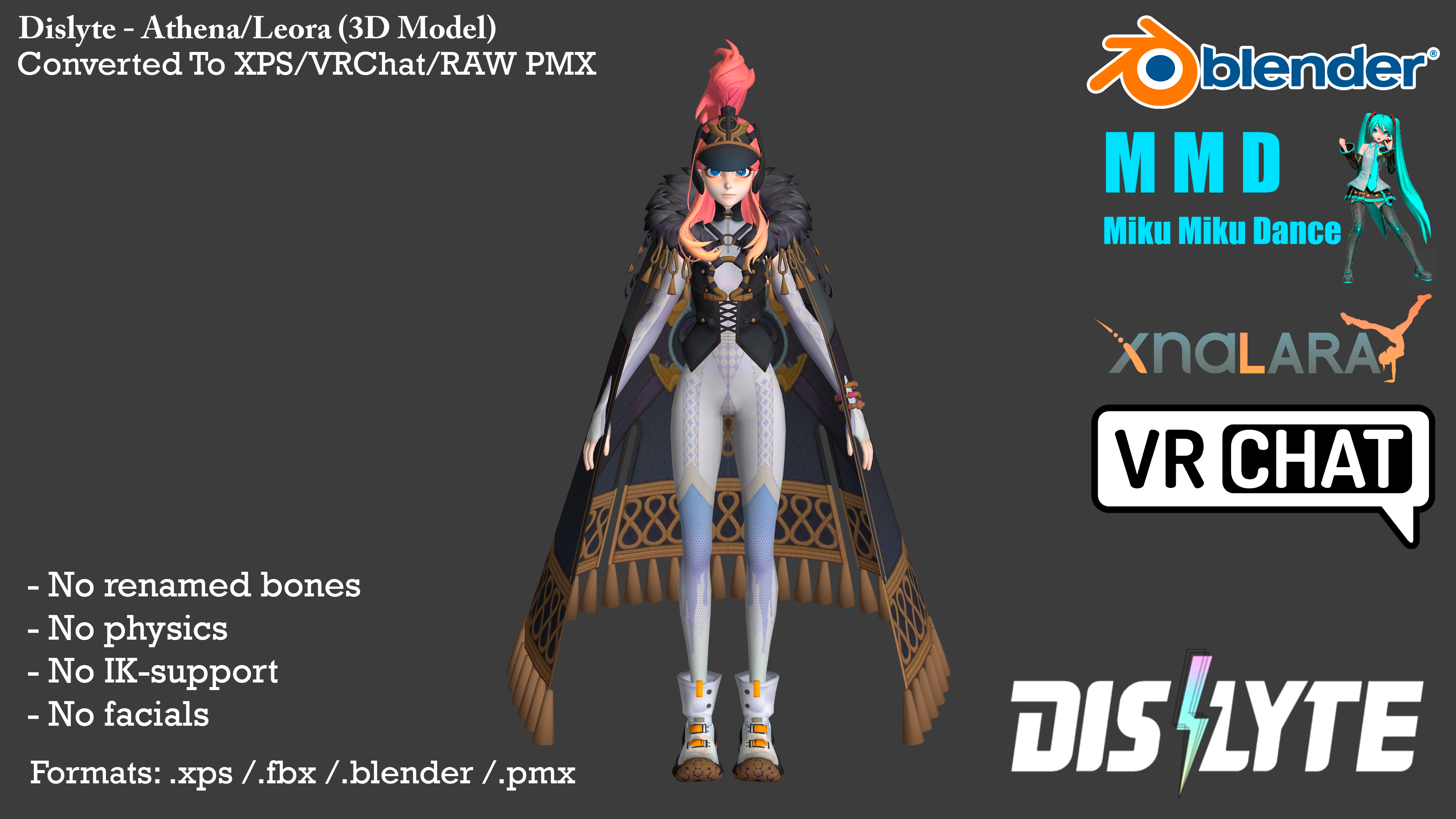 Dislyte - Athena (XPS/FBX/MMD) by HiGuys920 on DeviantArt