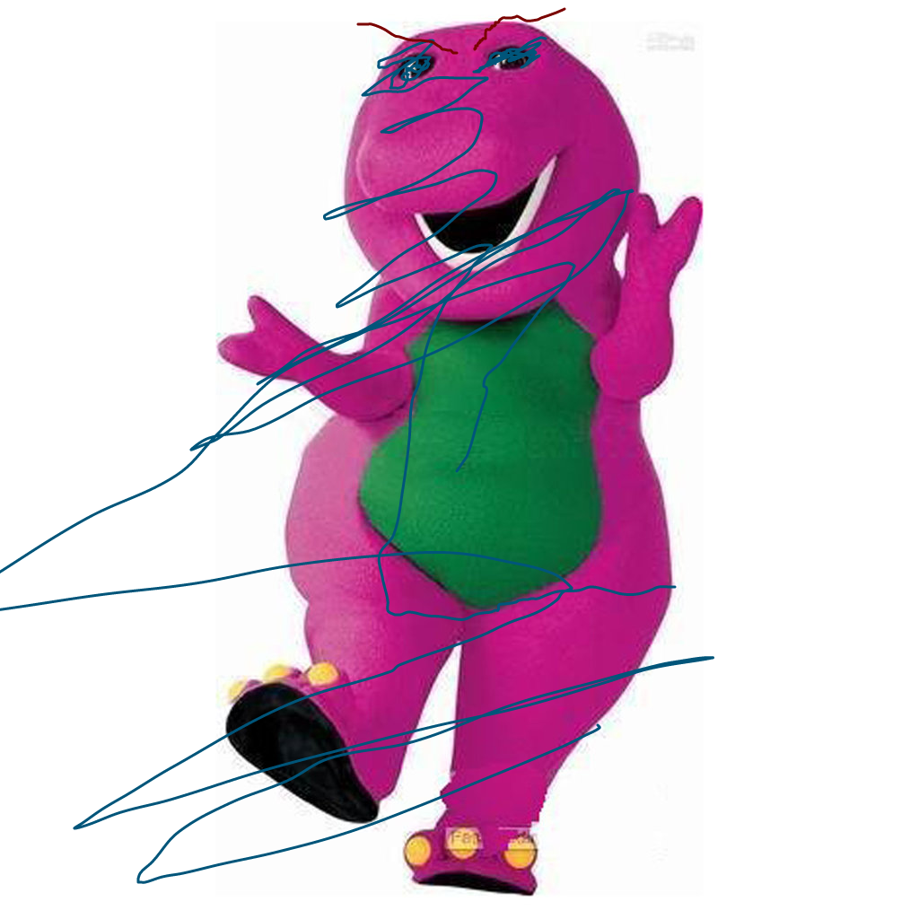 Evil Barney by MM20World20 on DeviantArt