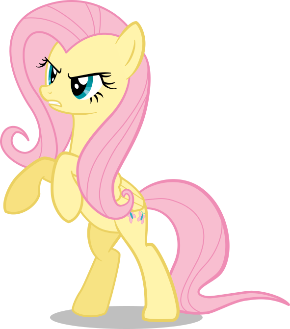 Angry Fluttershy by mattbas on DeviantArt