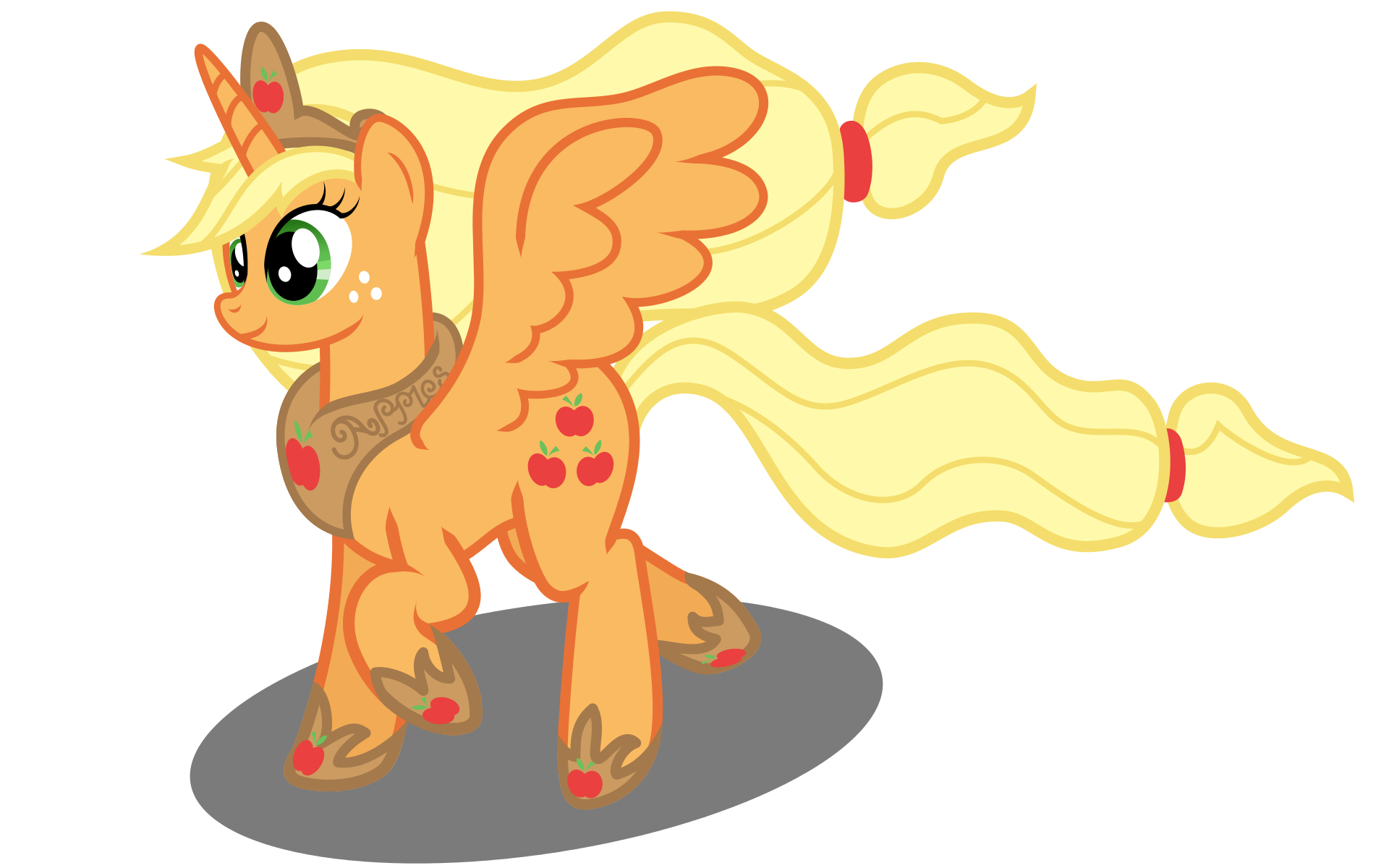 Princess Applejack by mattbas on DeviantArt