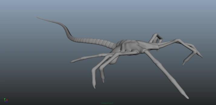 FaceHugger Animation by muttleymark on DeviantArt
