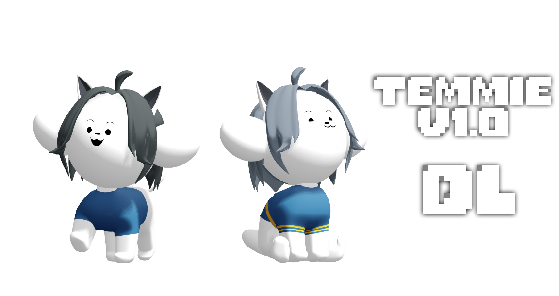 MMD Undertale - Temmie v1.0 by MagicalPouchOfMagic on DeviantArt
