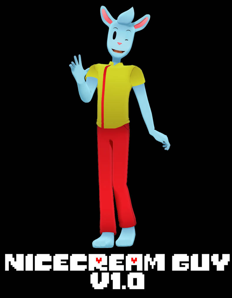 MMD Undertale - Nicecream guy v1.0 by MagicalPouchOfMagic on DeviantArt