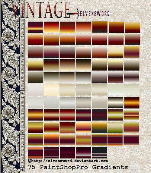 Vintage Psp Gradients by ElvenSword on DeviantArt