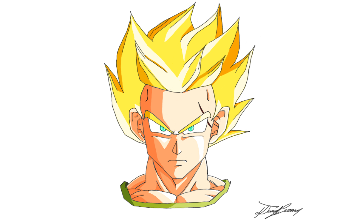 My Oc- Daikon As A Super Saiyan by gokujr96 on DeviantArt