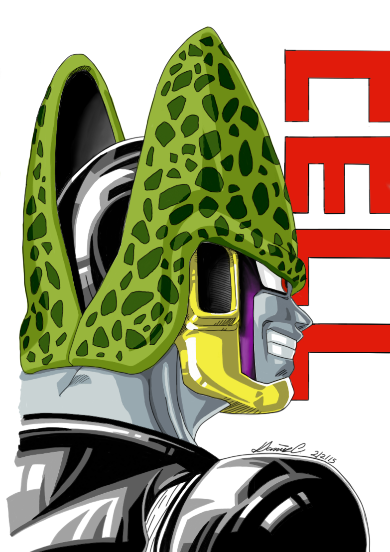 Perfect Cell Smirk by gokujr96 on DeviantArt