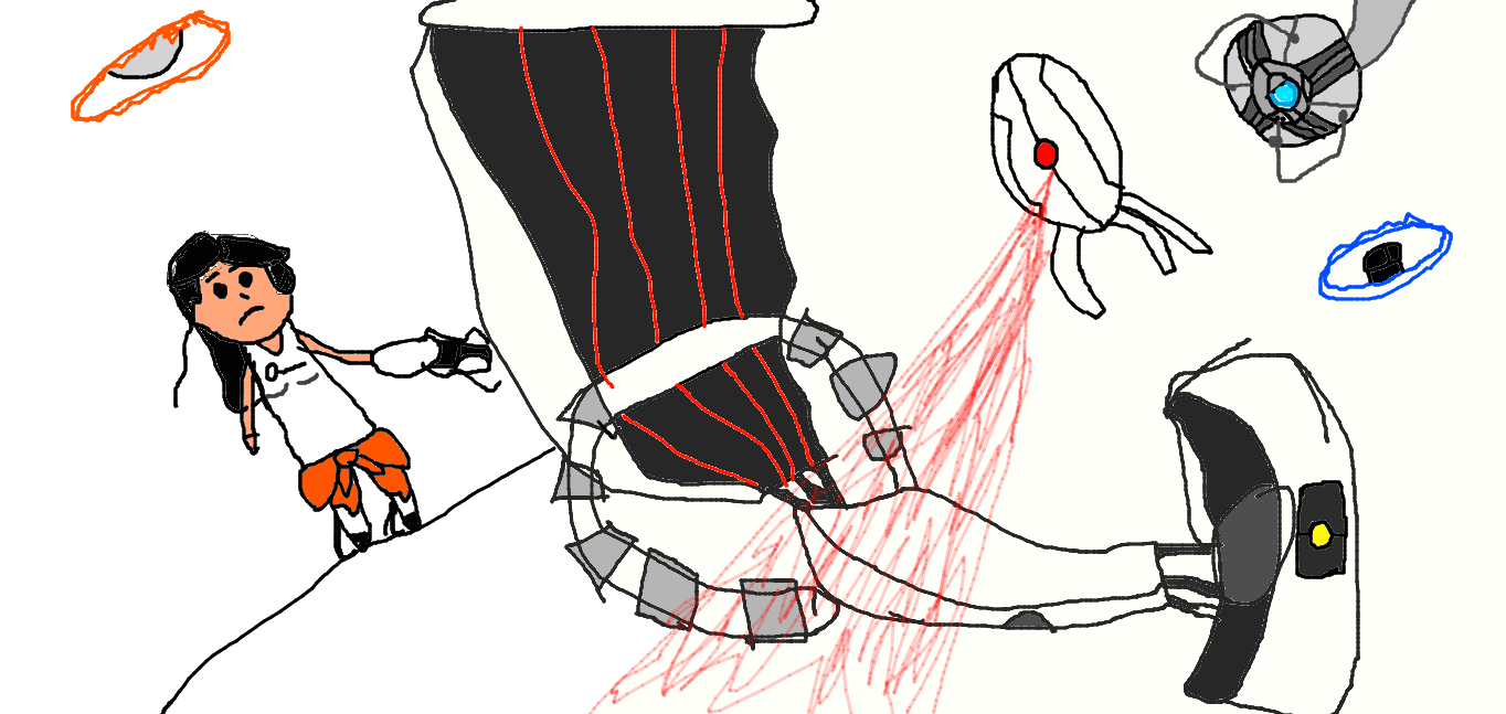 portal characters by dynomitetheflareon on DeviantArt