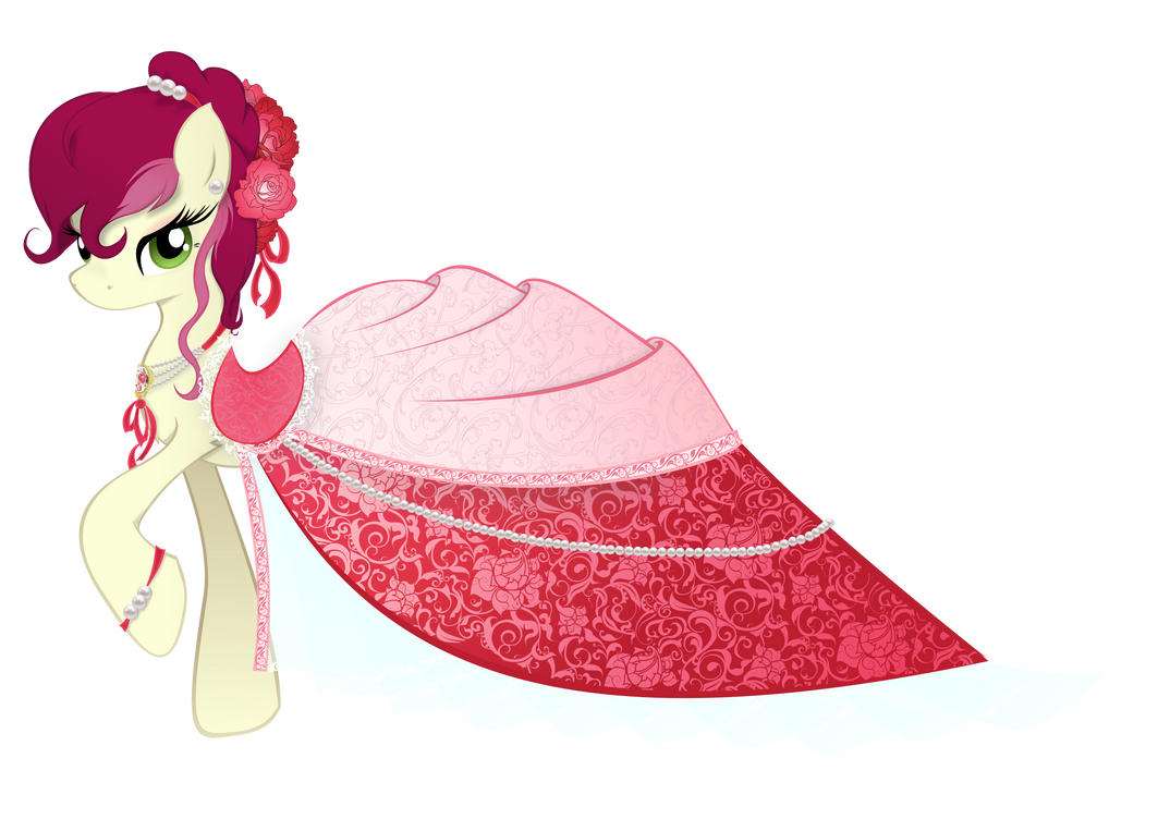 Vintage Roseluck by MalwinaHalfMoon on DeviantArt