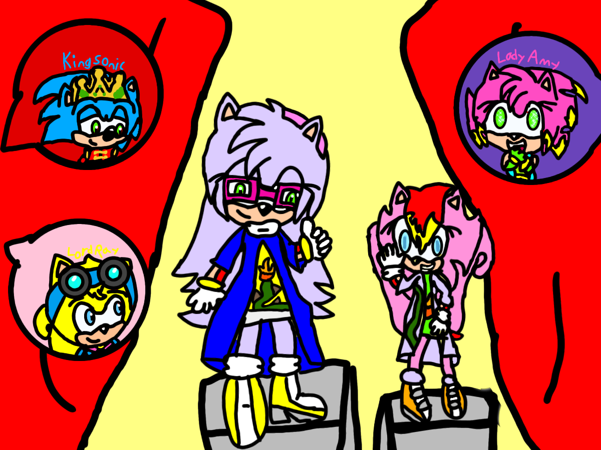 Dana Rose and Reina Hedgehog Collab 2 (Colored) by CrystalFrost7 on ...