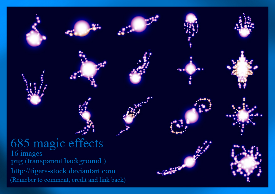 685 Magic Effects by Tigers-stock on DeviantArt