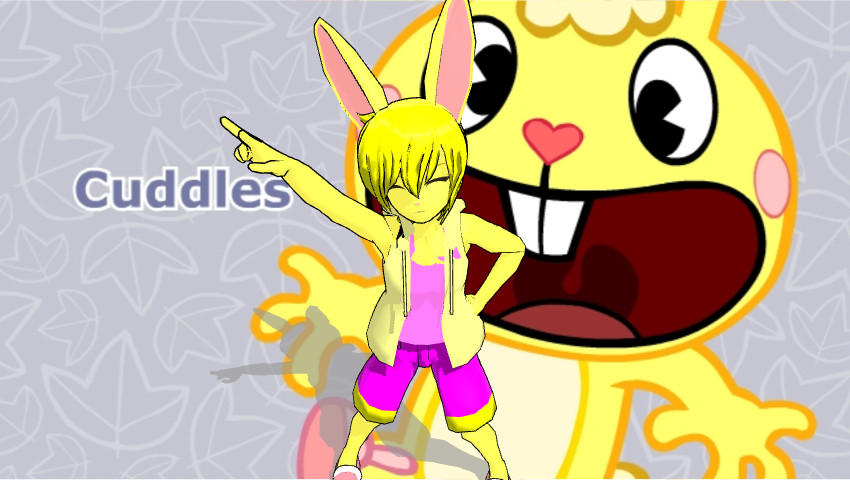 MMD furry Cuddles Updated by Nanashione on DeviantArt