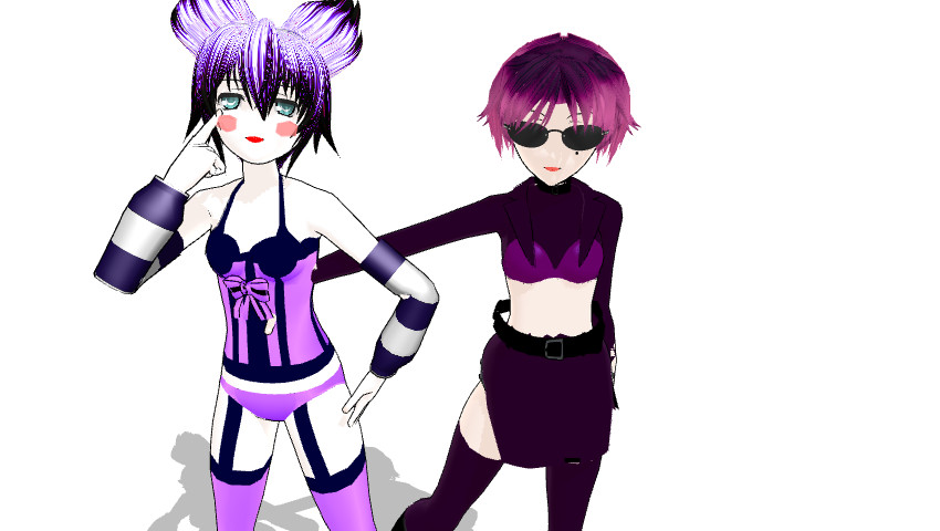 MMD HTF Pierrot and Agent Download by Nanashione on DeviantArt