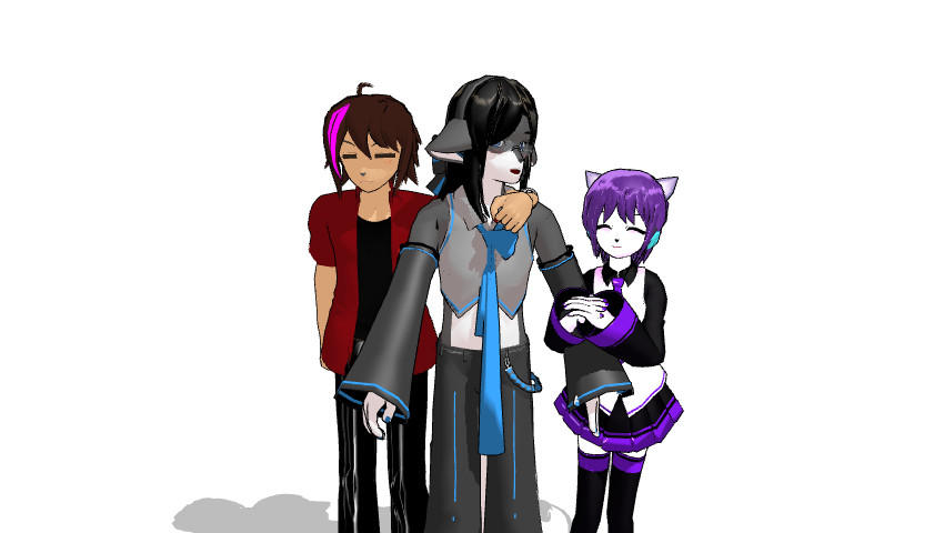 MMD Furry/Anthro Rook and Defoko Download by Nanashione on DeviantArt