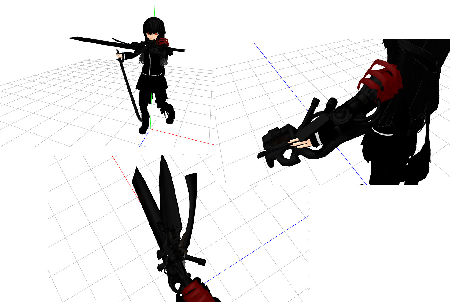 MMD BRS Great Black Sword Download by Nanashione on DeviantArt