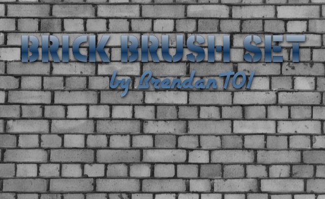 Brick Pattern Brushes by BrendanT01 on DeviantArt