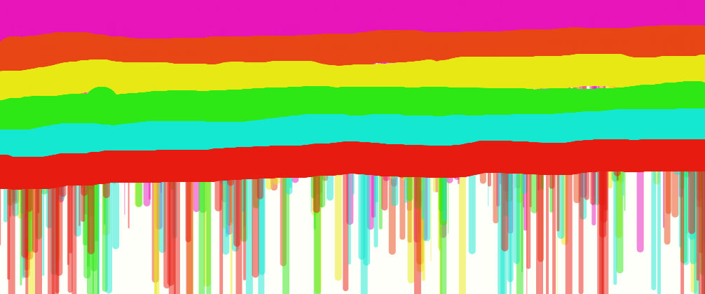 a drippy rainbow by Monika420 on DeviantArt