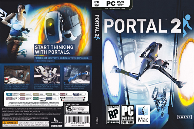 Portal 2 Cover by mohaafterdark on DeviantArt