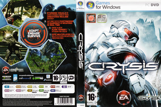 Crysis Cover by mohaafterdark on DeviantArt