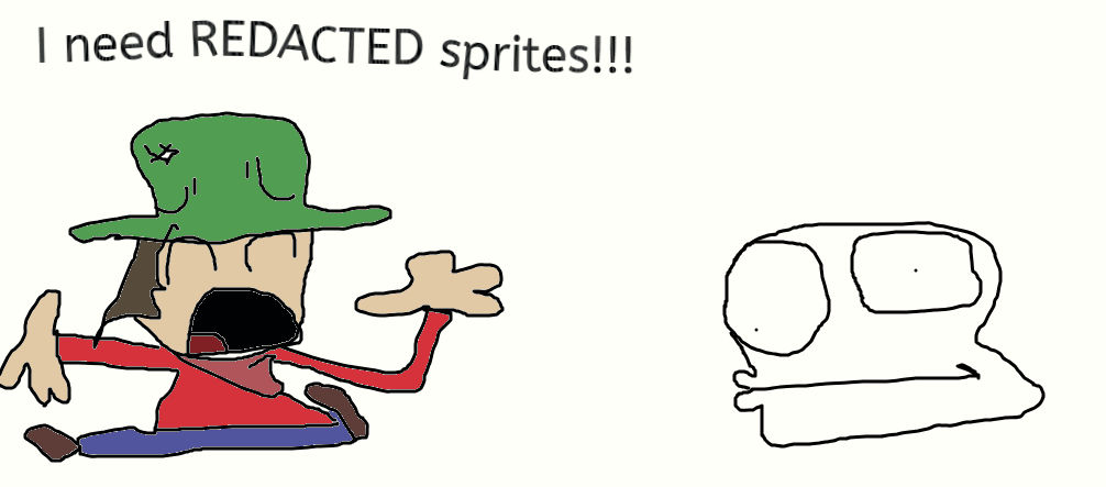 I need REDACTED sprites!!! by Bamre9 on DeviantArt