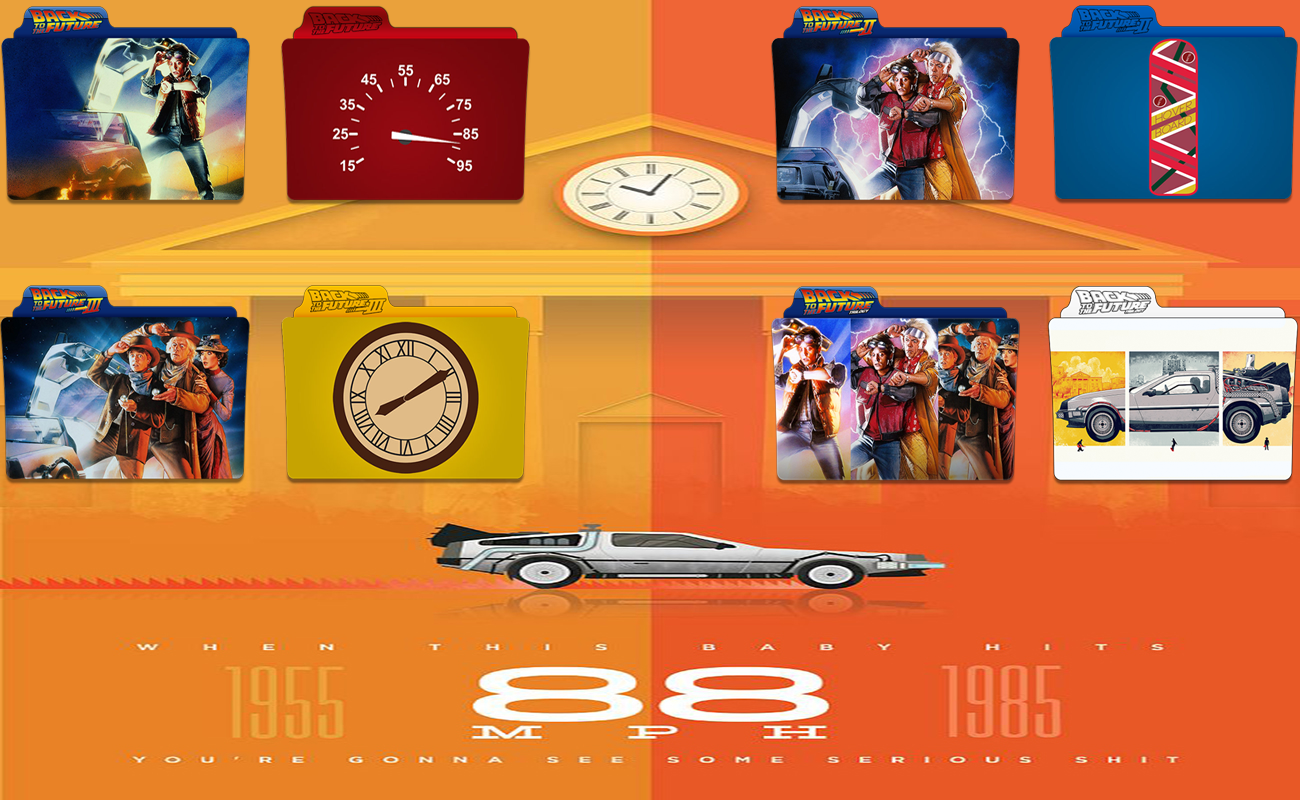 Back To The Future Folder Icon Pack by gterritory on DeviantArt