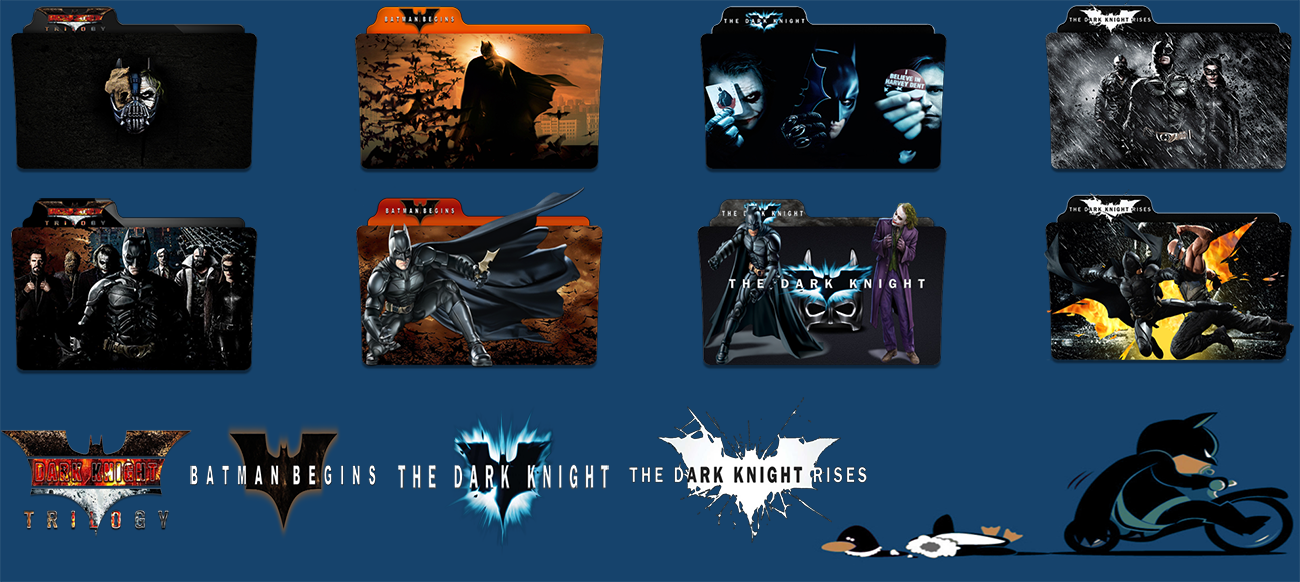 Dark Knight Folder Icon Pack by gterritory on DeviantArt