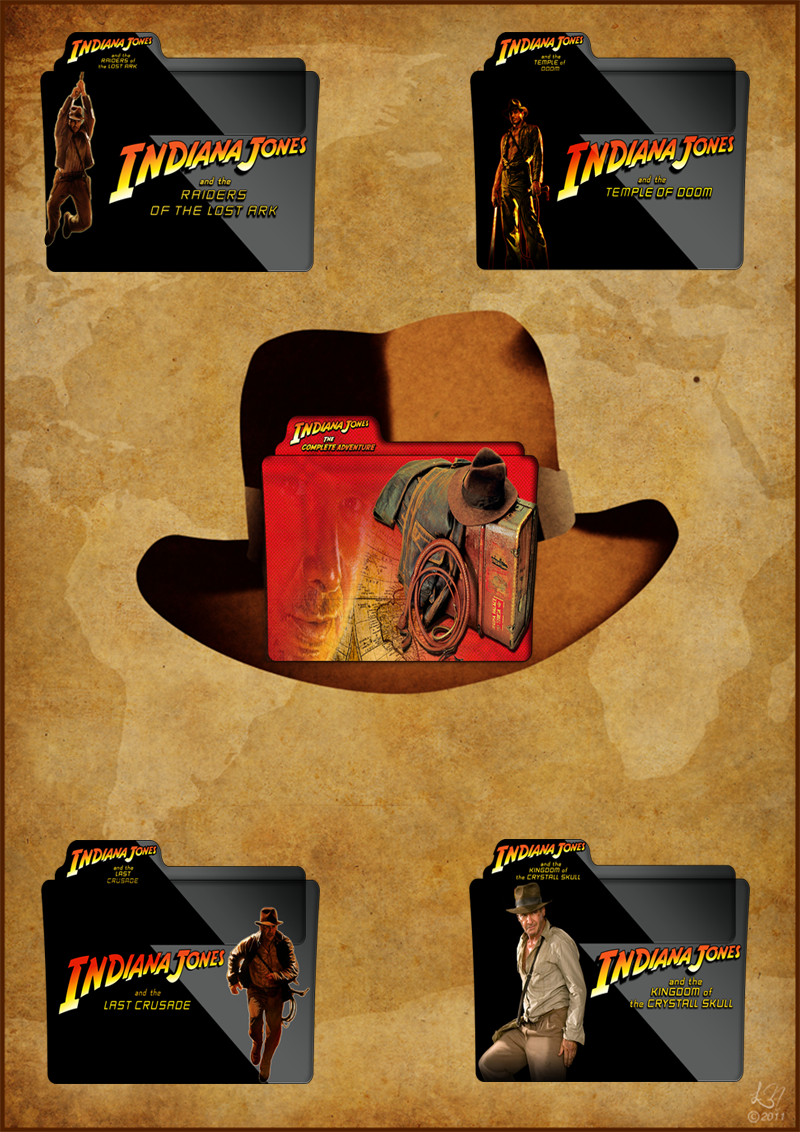 Indiana Jones Folder Icon Pack by gterritory on DeviantArt