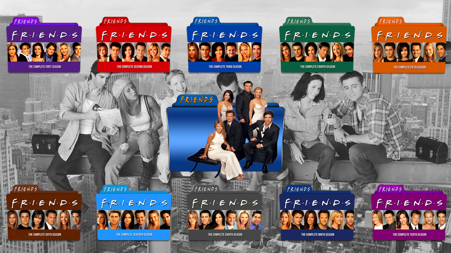 Friends Folder Icon Pack by gterritory on DeviantArt