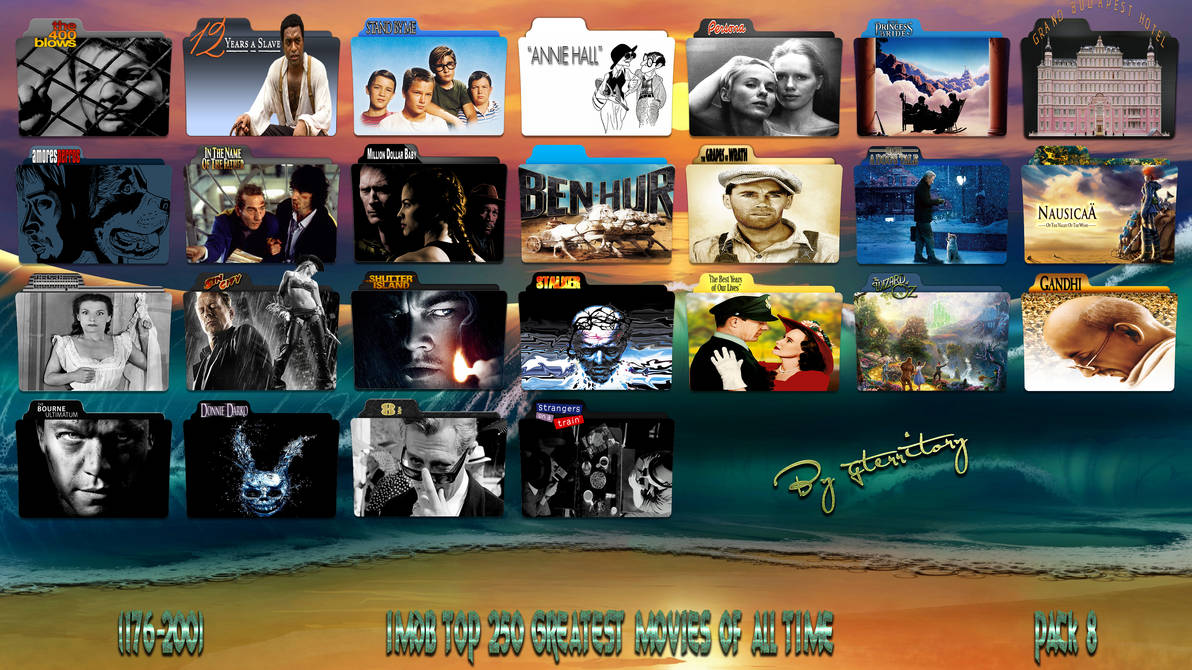 IMDB Top 250 Greatest Movies Of All Time-Pack 8 by gterritory on DeviantArt