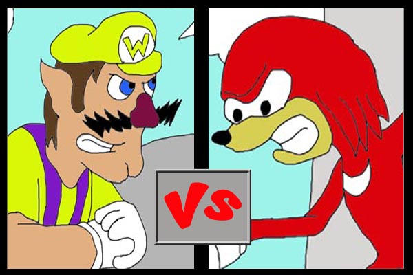 Death Battle - Wario vs. Knuckles Fight by SSBFreak on DeviantArt