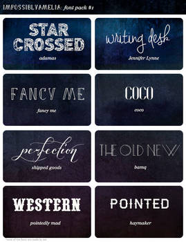 Explore the Best Fontpacks Art | DeviantArt
