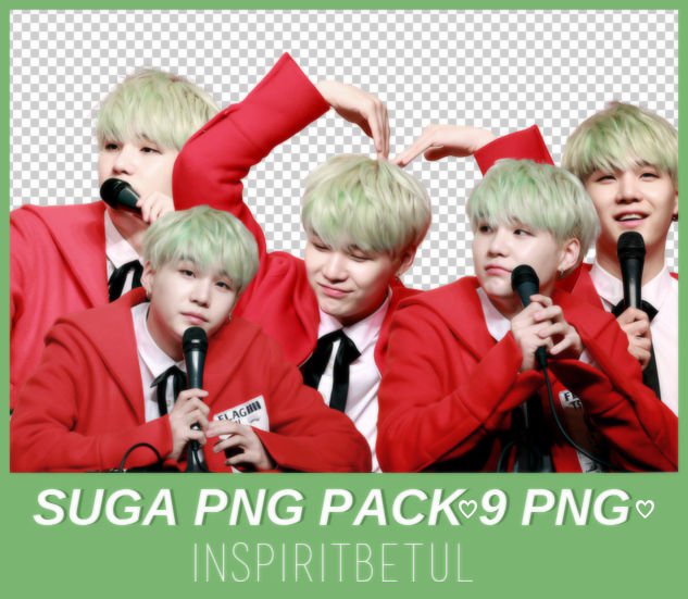 Suga (BTS) Png Pack by inspiritbetul on DeviantArt