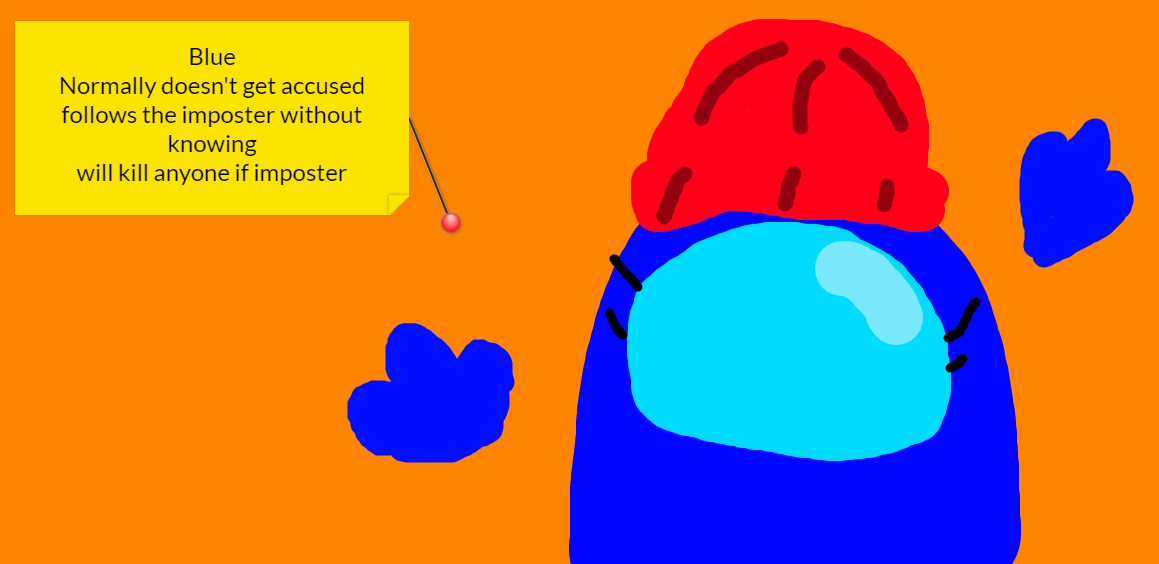 My Crewmate (Blue) by KaeKaeGaming on DeviantArt