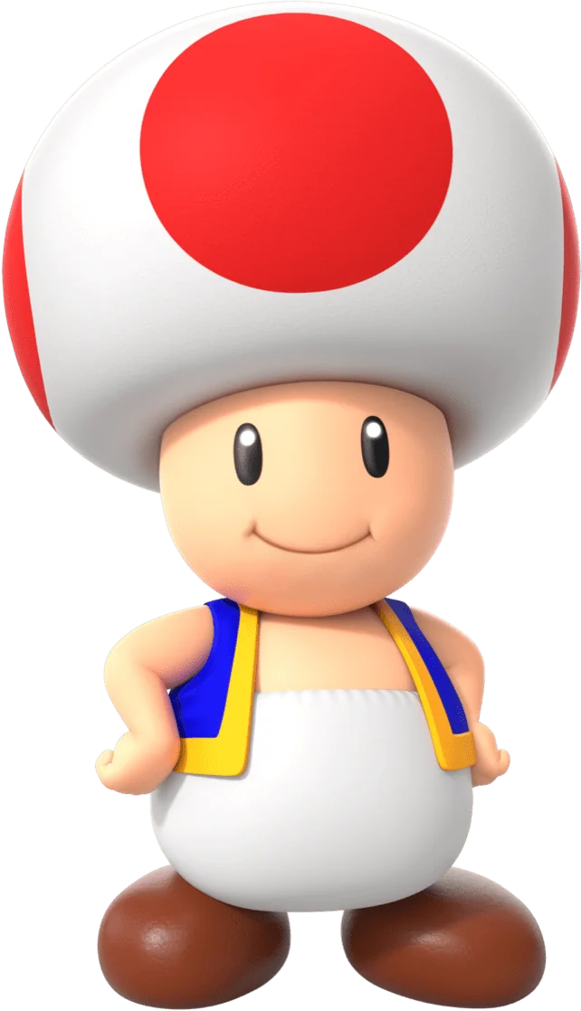 Toad 3d model by Thomasxsonic on DeviantArt