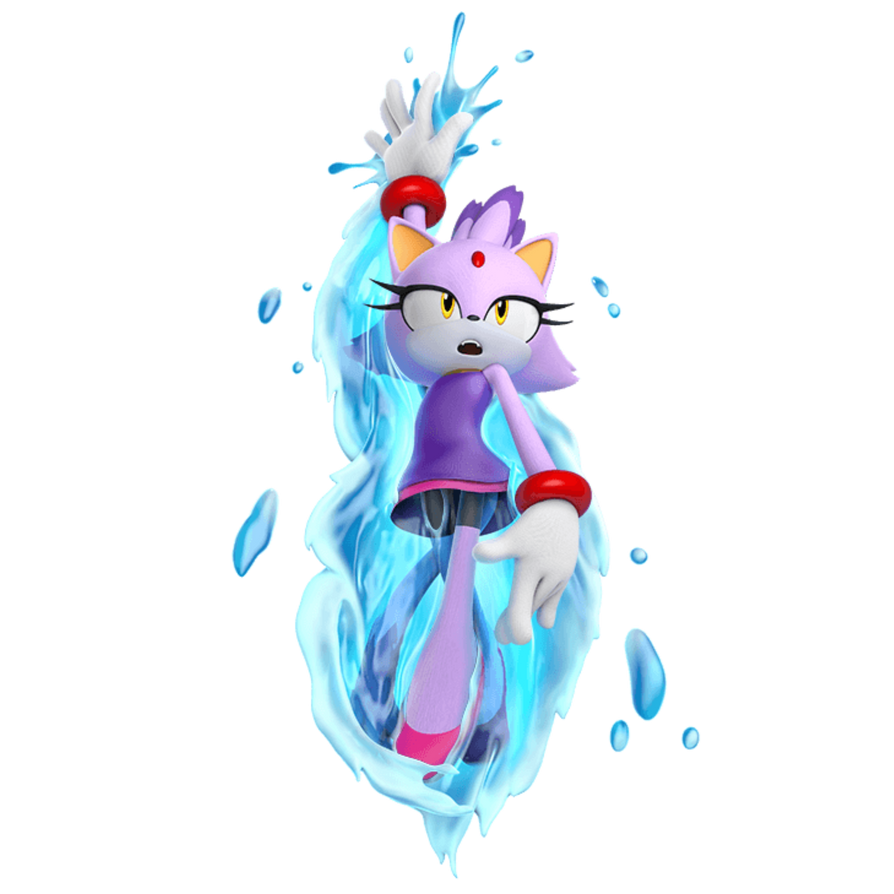 Swimsuit Blaze 3d model by Thomasxsonic on DeviantArt