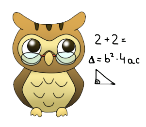 mathematics owl by Omllett on DeviantArt
