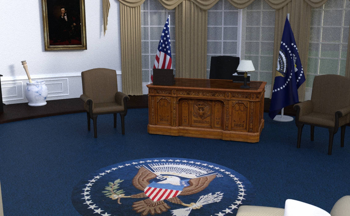 Oval Office Textures freebie by dazinbane on DeviantArt