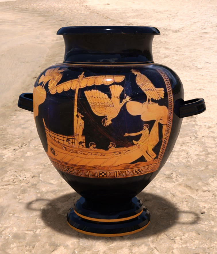Odysseus Vase freebie by dazinbane on DeviantArt