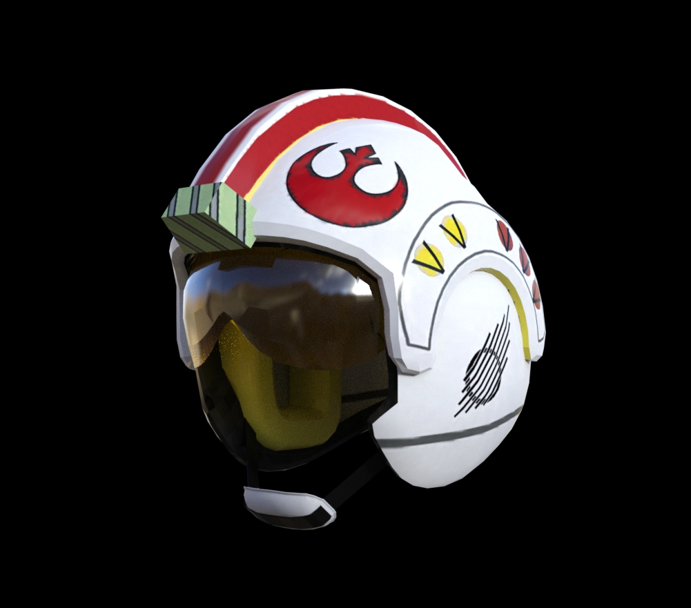 Rebel Pilot Helmet Freebie by dazinbane on DeviantArt