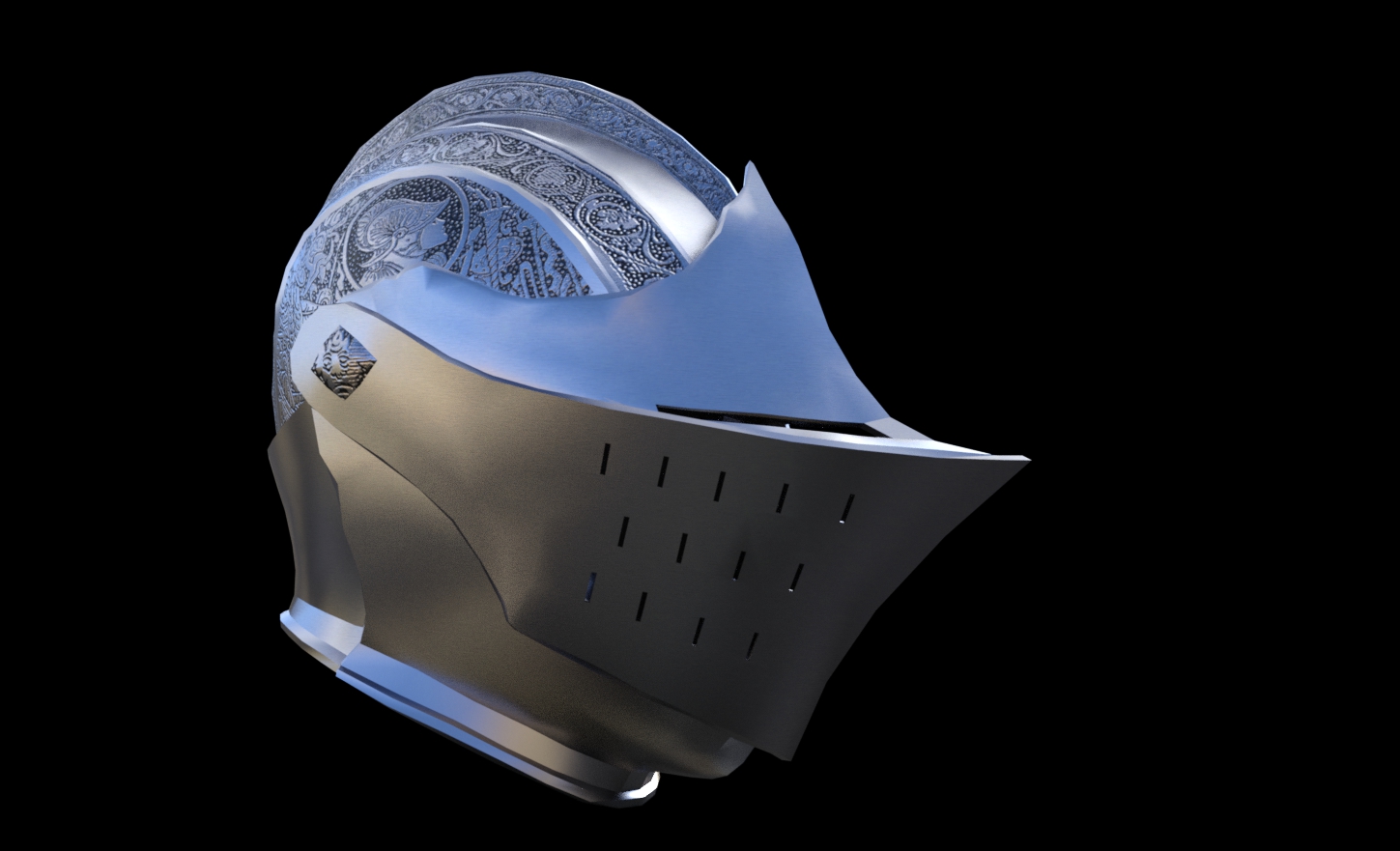 Tudor Helmet freebie by dazinbane on DeviantArt