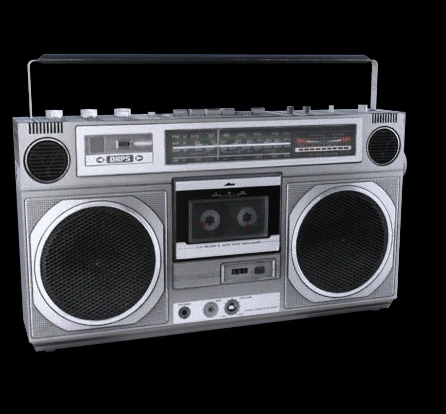 Ghetto Blaster Prop Freebie by dazinbane on DeviantArt