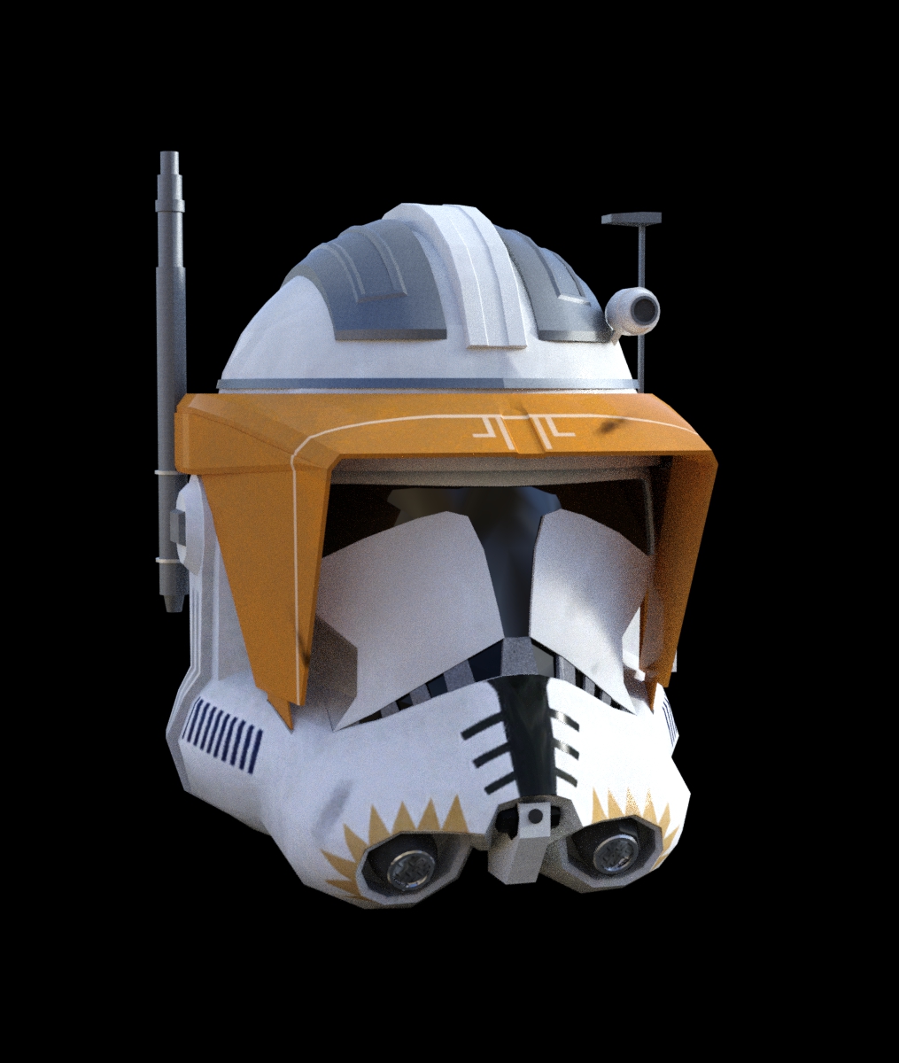 Clone Trooper Helmet Cody Freebie by dazinbane on DeviantArt