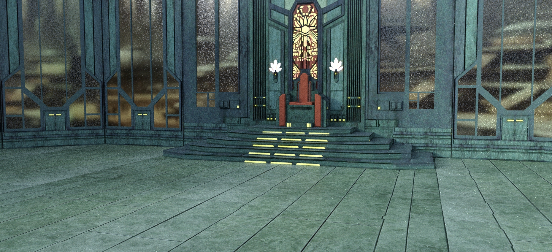Throne Room Mandalore by dazinbane on DeviantArt