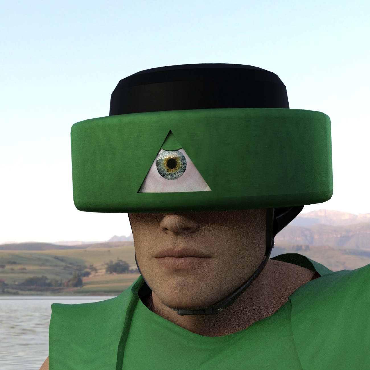 Tri-Klops Headpiece freebie by dazinbane on DeviantArt