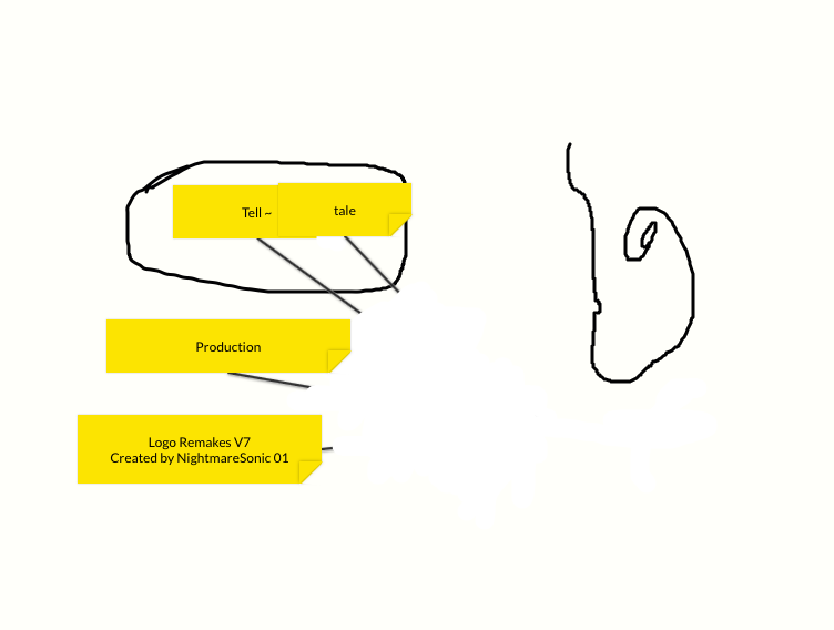 Tell~Tale Productions 1999 Logo Remakes V7 by 123riley123 on DeviantArt